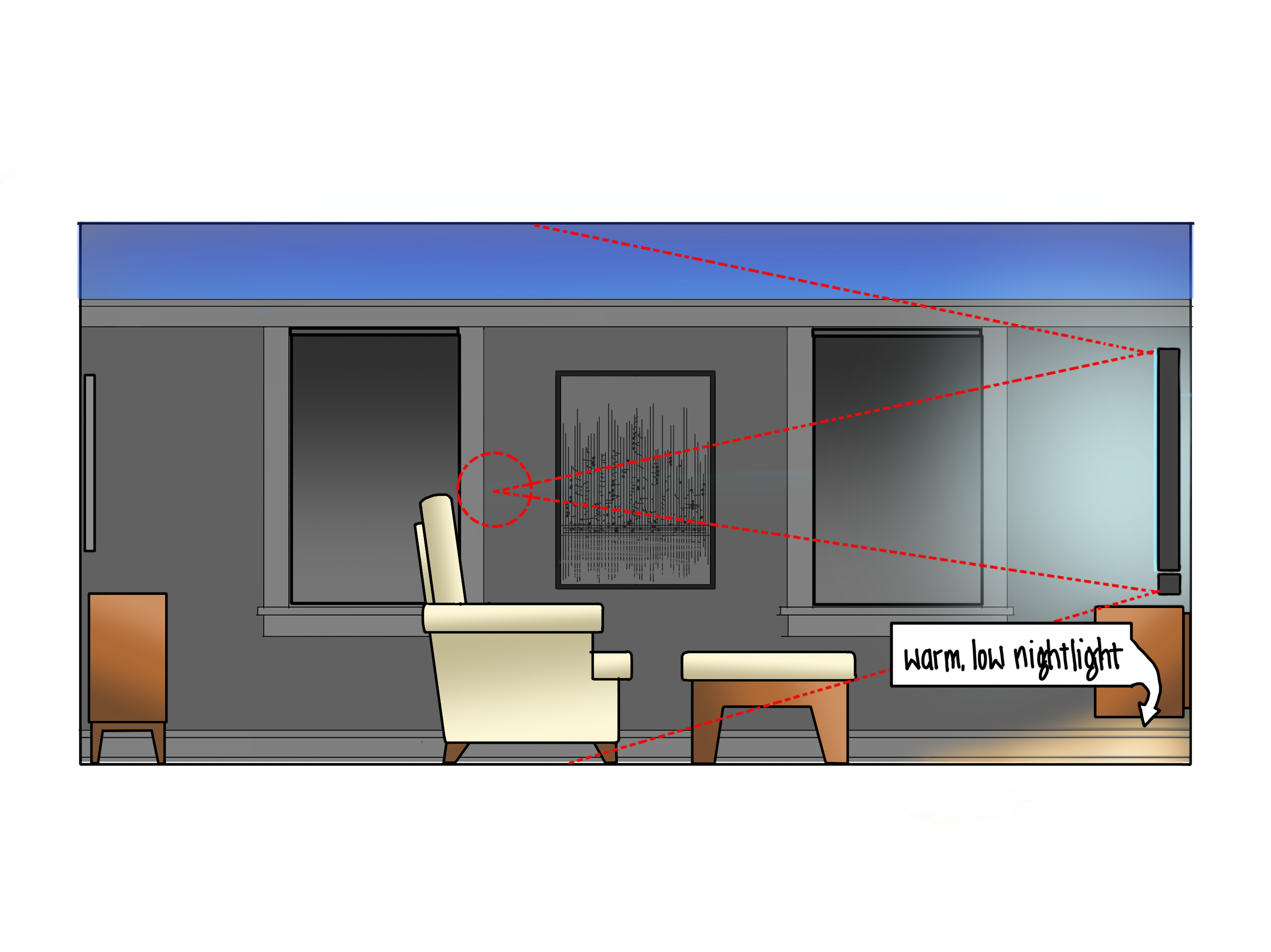 1THING: New Build Media Rooms – the language of light