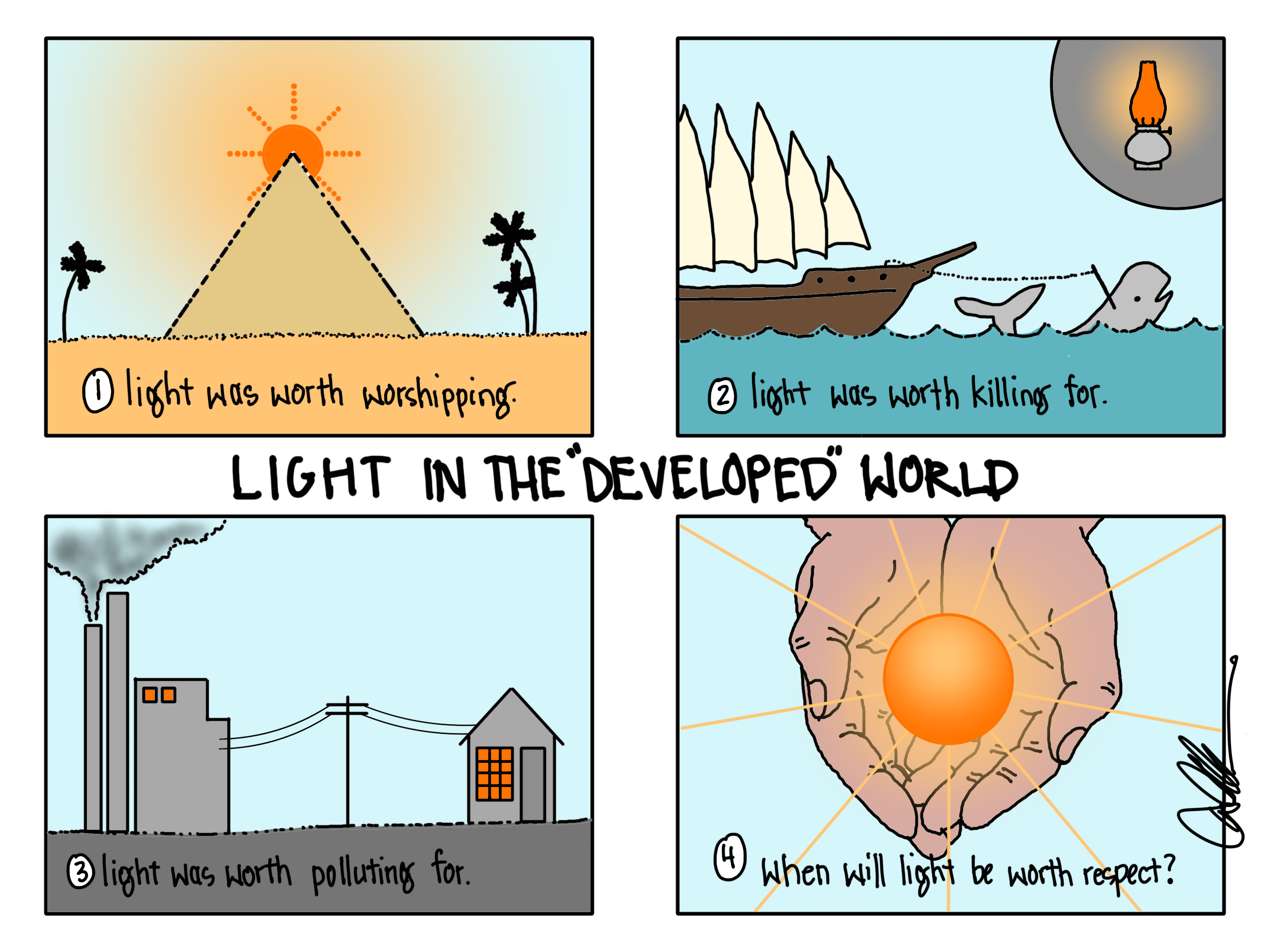 THINK LIGHT: What is light worth? – the language of light