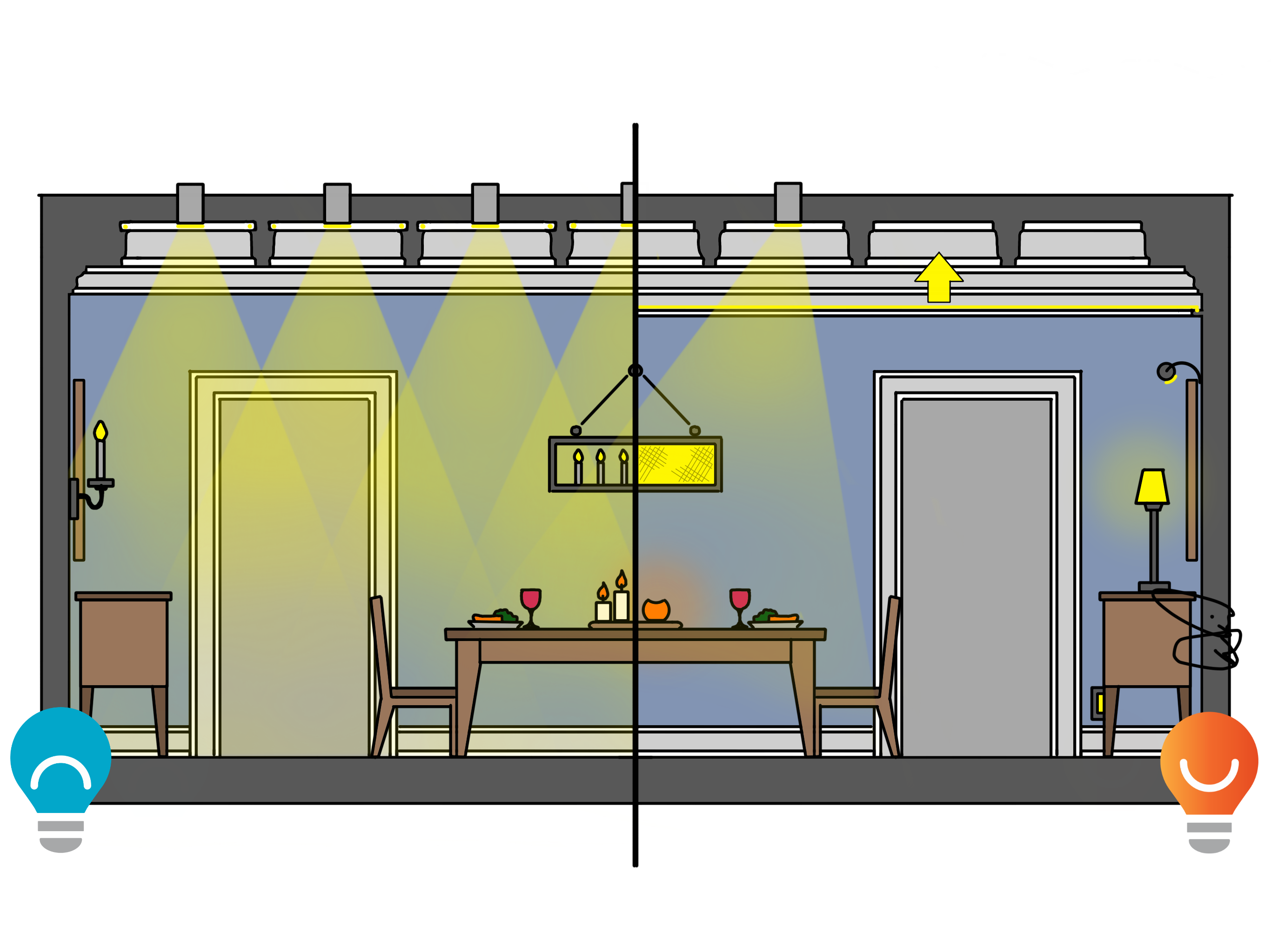 DON’T/DO THIS: Dining Rooms – the language of light
